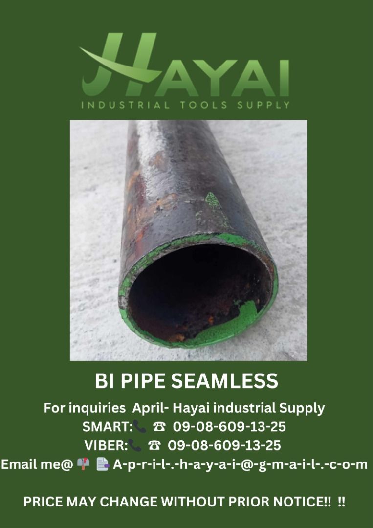 BI pipe seamless, Commercial & Industrial, Construction Tools ...