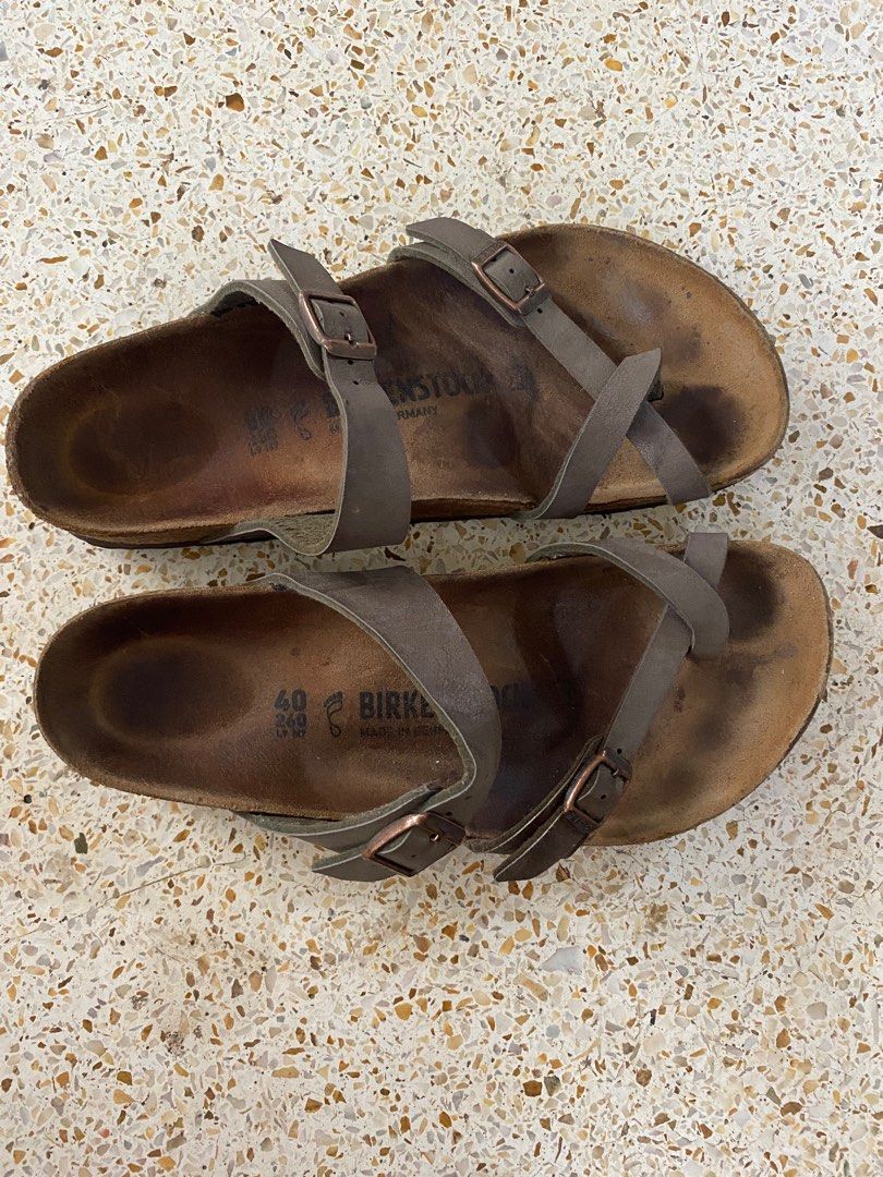 Birkenstock Mayari Regular Fit Stone Birko-Flor, Women's Fashion ...