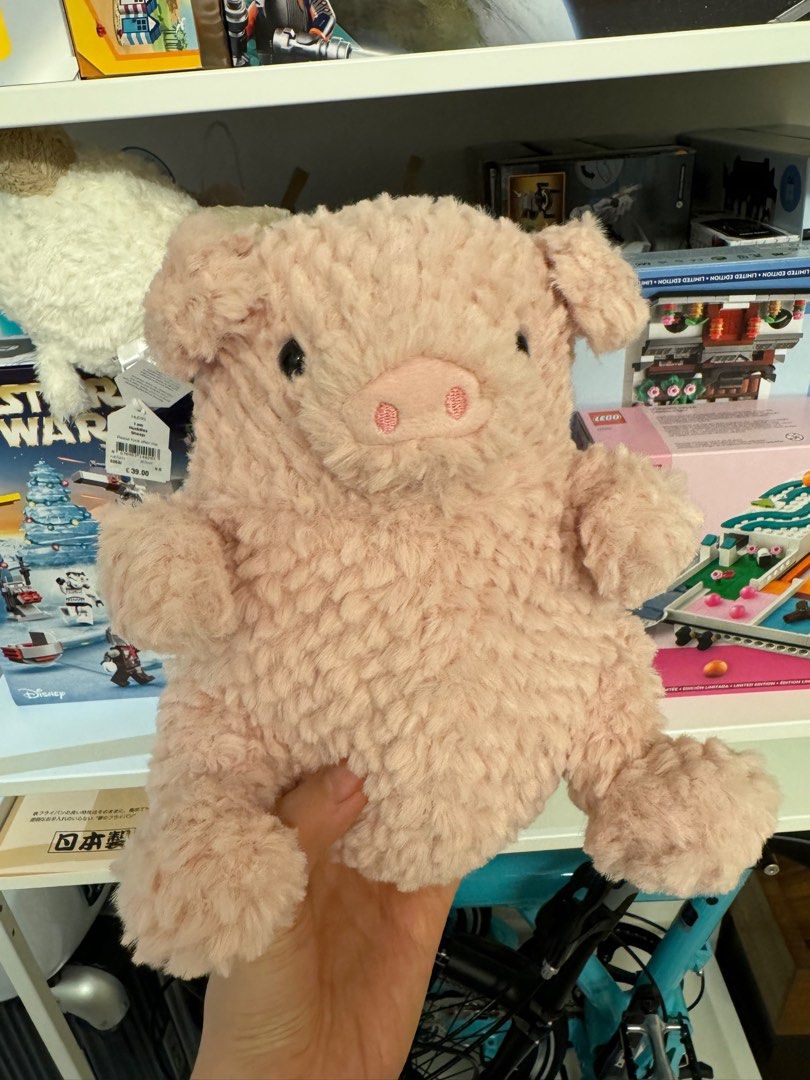 BNWT Jellycat flumpie pig soft toy 18cm, Babies & Kids, Babies & Kids ...