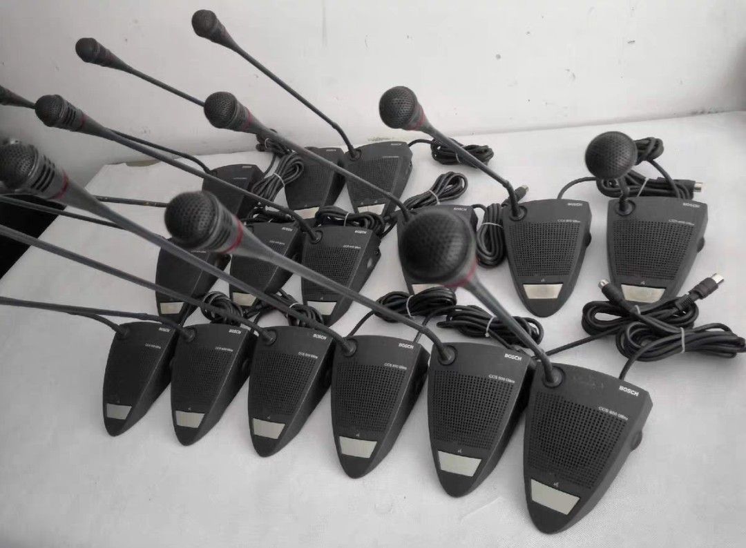 Bosch CCS 800 conference microphone, Audio, Microphones on Carousell