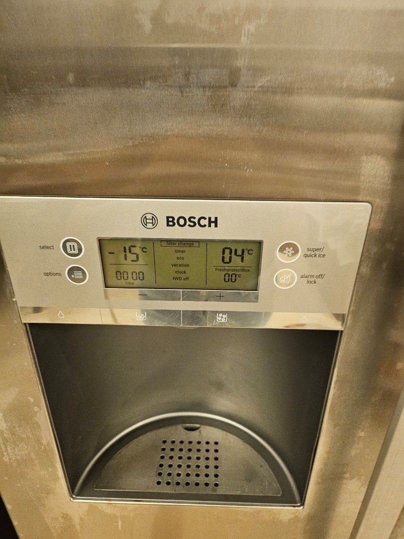 Bosch double door fridge, TV & Home Appliances, Kitchen Appliances ...