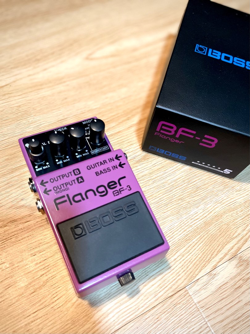 BOSS BF-3 Flanger Guitar Effects Pedal, Hobbies & Toys, Music & Media ...