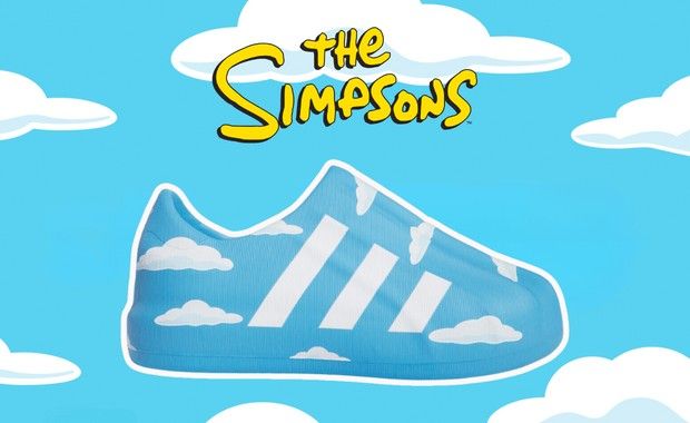 Brand New Adidas Simpsons Collab Limited Edition Adifom Superstar ...