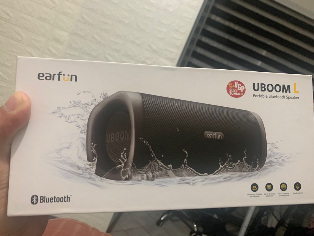 Brand New Earfun UBOOM L Portable Bluetooth Speaker, Audio, Soundbars ...