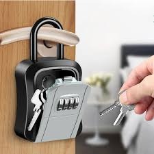 Brand New! Metal Password Key Lock Box Padlock Security Key Safe Box ...