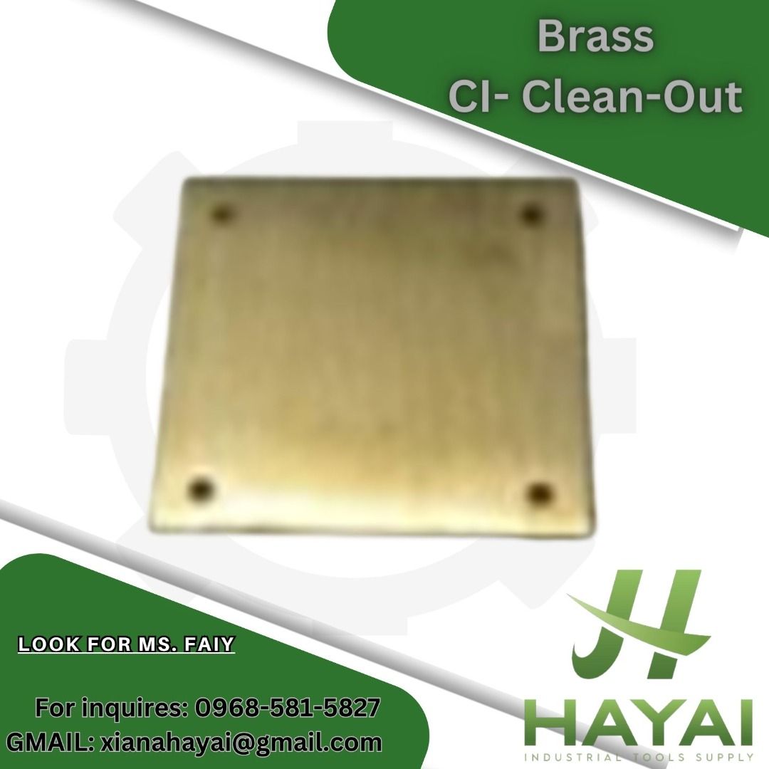 Brass CI- Clean-Out, Commercial & Industrial, Construction Tools ...