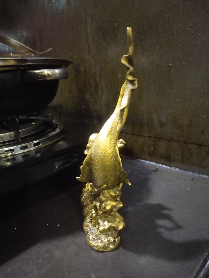 Brass mermaid statue display, Hobbies & Toys, Memorabilia ...