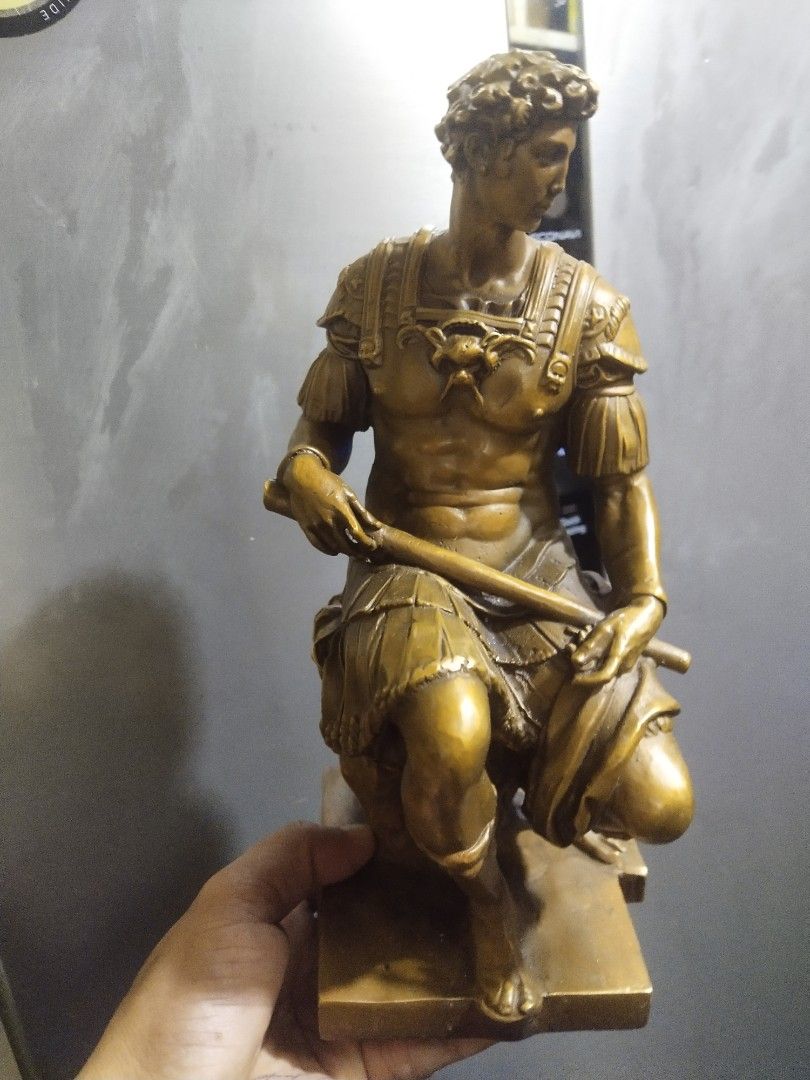 Brass roman emperor statue display, Hobbies & Toys, Memorabilia ...
