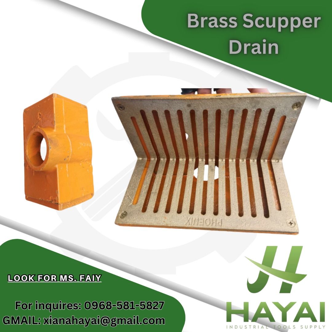 Brass Scupper Drain, Commercial & Industrial, Construction Tools ...
