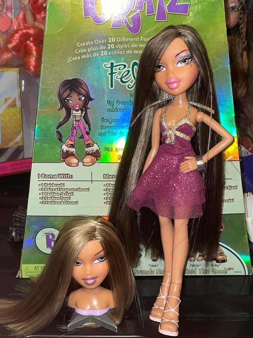 Bratz Head gamez Yasmin, Hobbies & Toys, Toys & Games on Carousell
