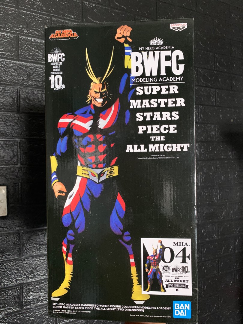 BWFC MHA All Might 2D Manga, Hobbies & Toys, Toys & Games on Carousell