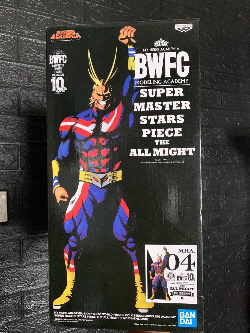 BWFC MHA All Might 2D Manga, Hobbies & Toys, Toys & Games on Carousell