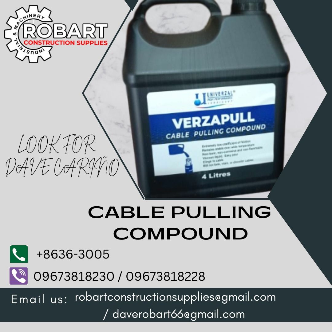CABLE PULLING COMPOUND, Commercial & Industrial, Construction Tools ...
