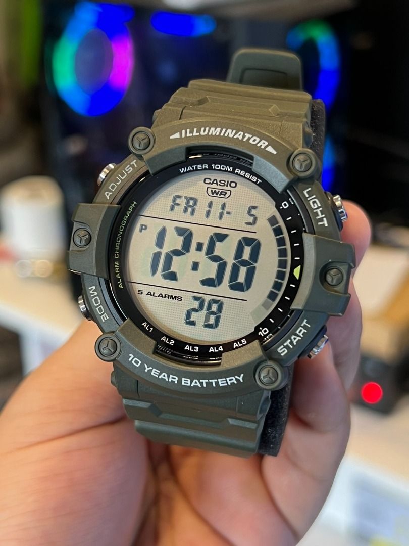 Casio Original Watch | AE-1500WHX-3A | Digital Casio Watch, Luxury ...