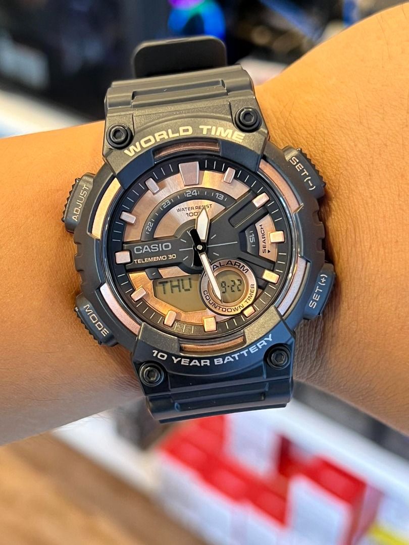 Casio Original Watch | AEQ-110W-1A3 | Analog Casio Watch, Luxury ...