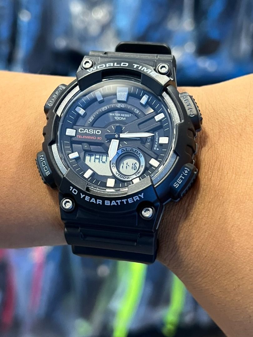 Casio Original Watch | AEQ-110W-1AV | Analog Casio Watch, Luxury ...