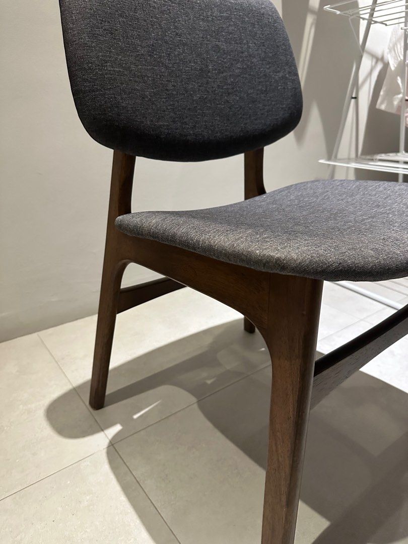 Castlery Kelsey Chair (fabric), Furniture & Home Living, Furniture ...