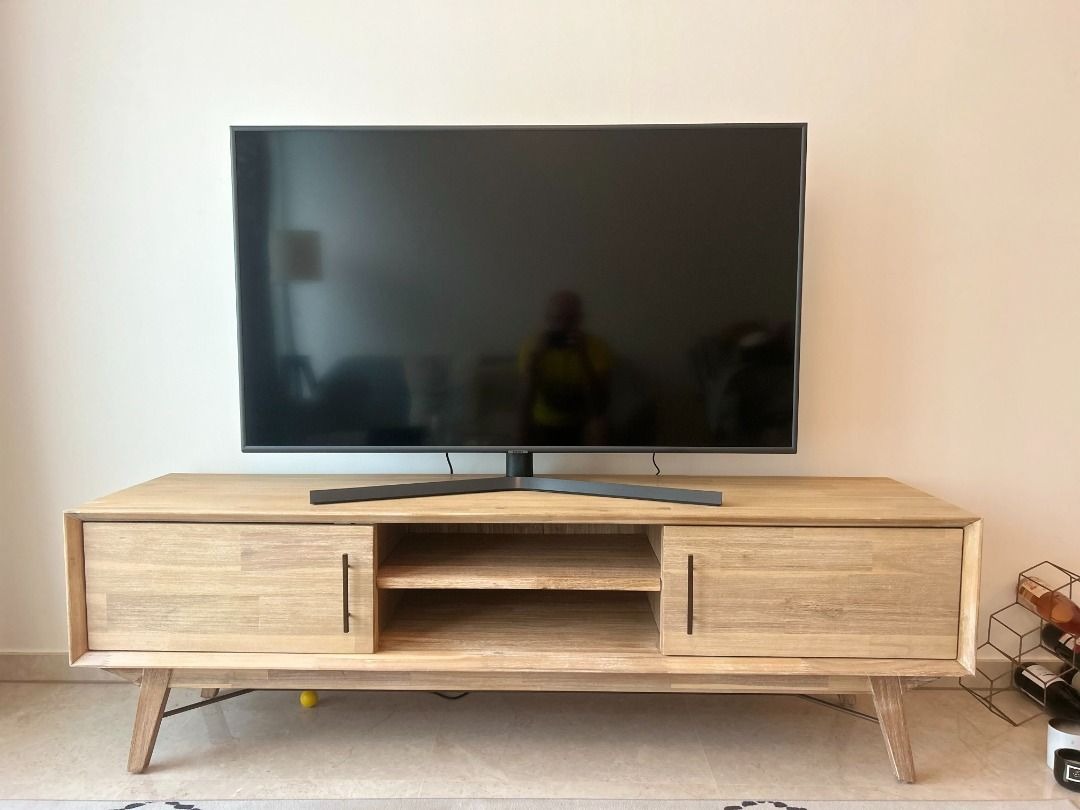 Castlery Miles TV Console / TV Stand - Like New, Furniture & Home ...