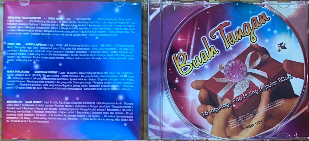 Cd Buah Tangan Hobbies And Toys Music And Media Cds And Dvds On Carousell