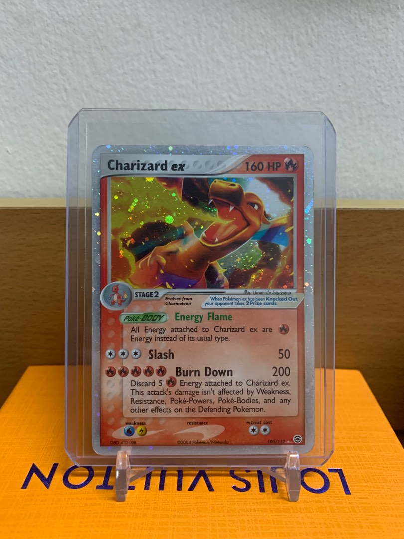 charizard ex fire red leaf green pokemon card, Hobbies & Toys, Toys ...