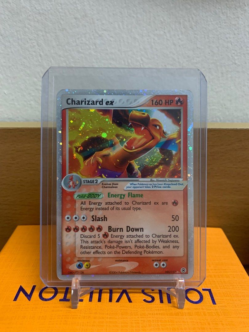 charizard ex fire red leaf green pokemon card, Hobbies & Toys, Toys ...