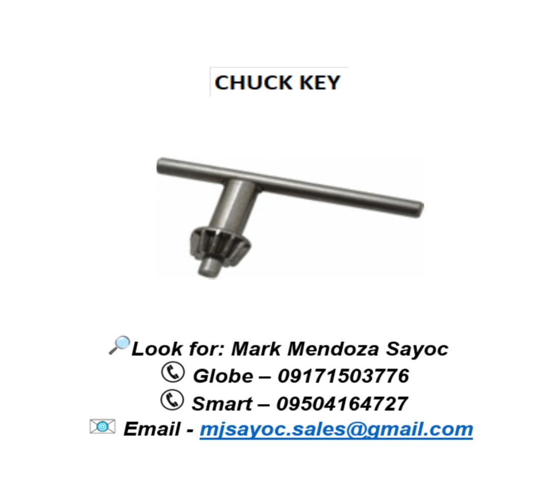 CHUCK KEY, Commercial & Industrial, Construction Tools & Equipment on ...
