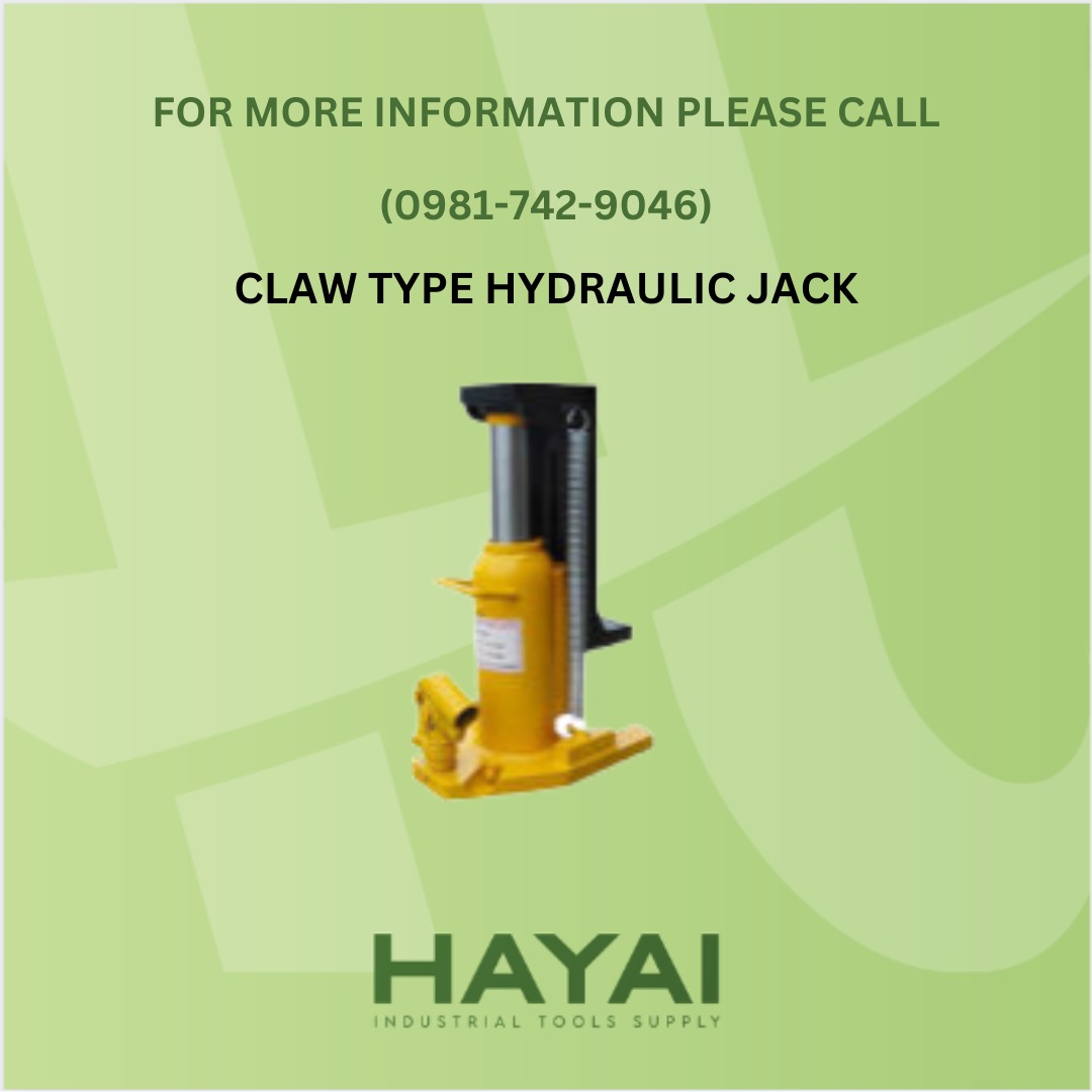 Claw Type Hydraulic Jack, Commercial & Industrial, Construction Tools ...