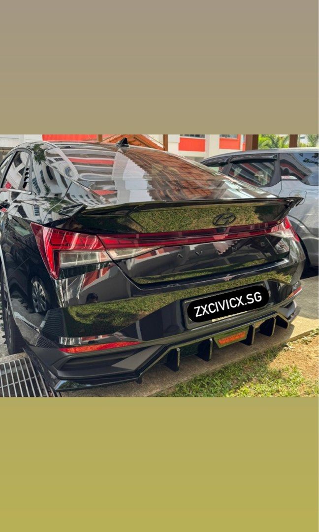 CN7 Front lip / side skirt / rear lip / diffuser / mirror cover / rear window cover available in ...