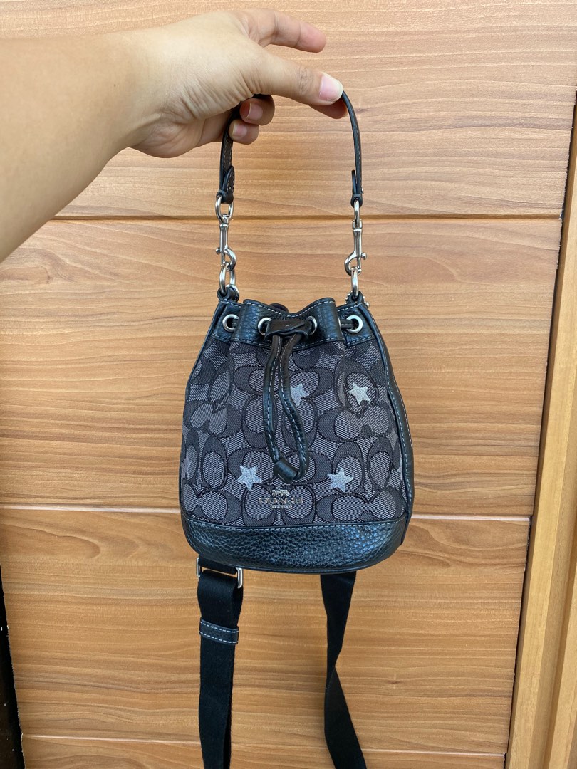 Coach mini bucket, Women's Fashion, Bags & Wallets, Cross-body Bags on ...