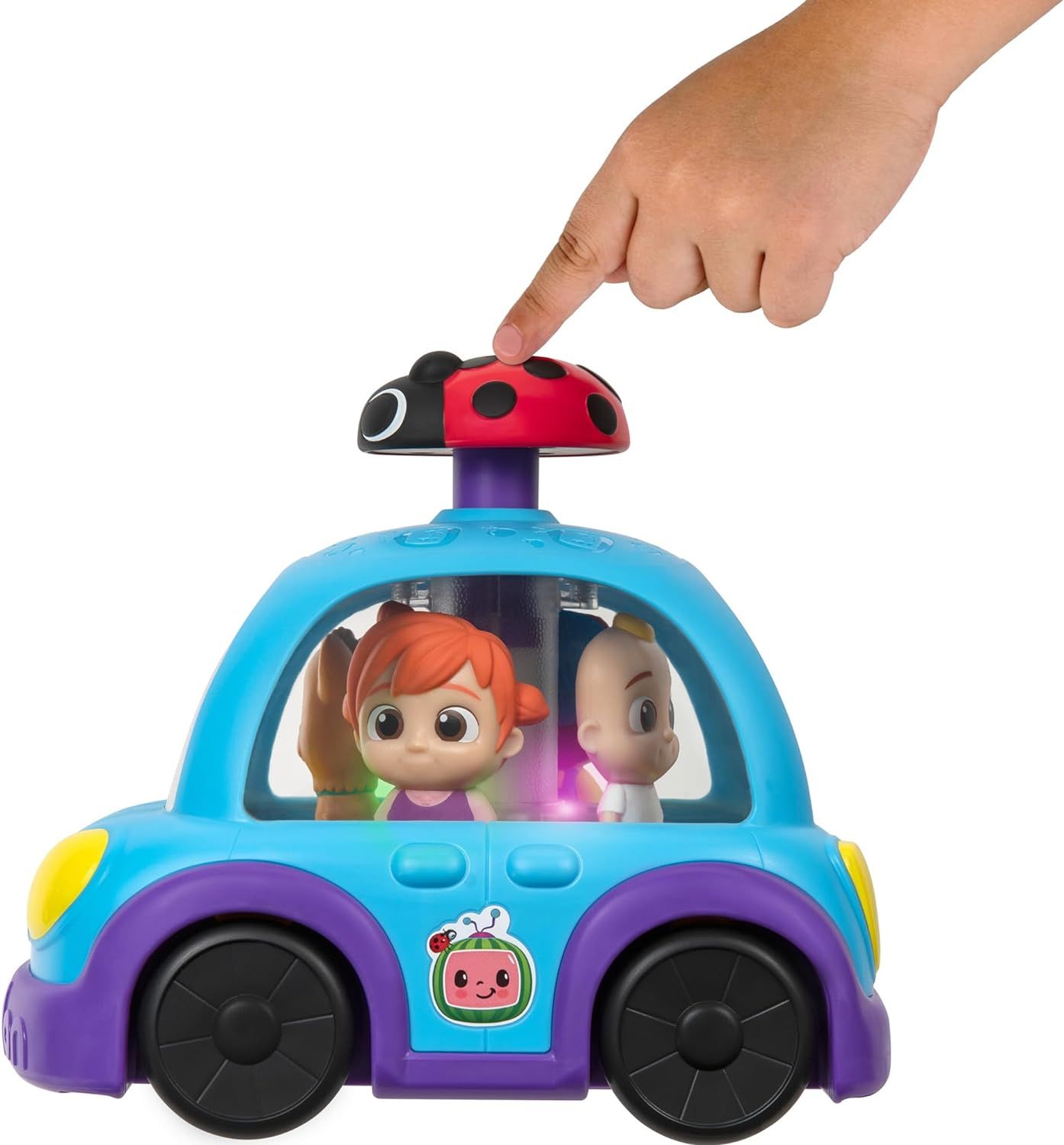 CoComelon Push ‘N Sing Family Car - Interactive Musical Light-Up Car ...
