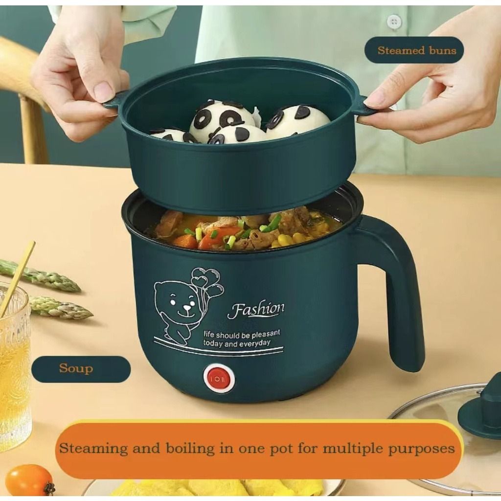 COD - Mini Rice Cooker Multi-function Cooker 1.8L Non-stick Inner pot ...