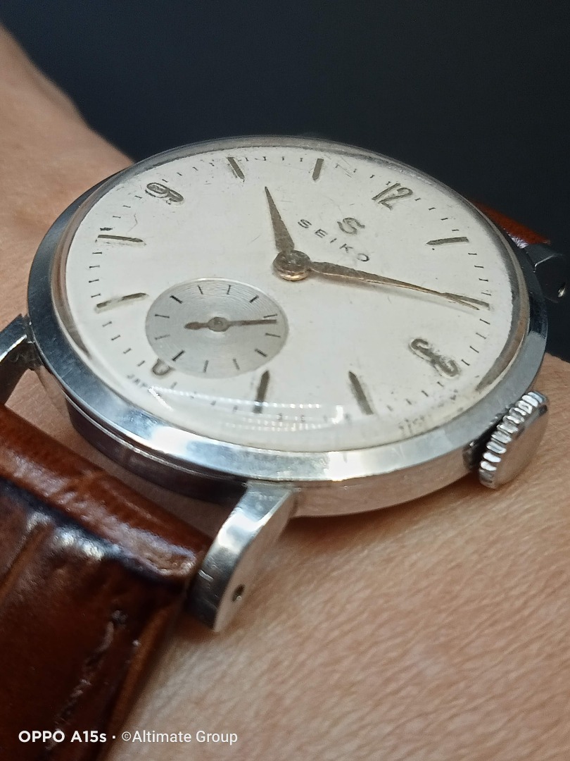 Collectible! Circa 1940s - 1950s Seiko Seikosha Sub-Seconds, 15 Jewels ...