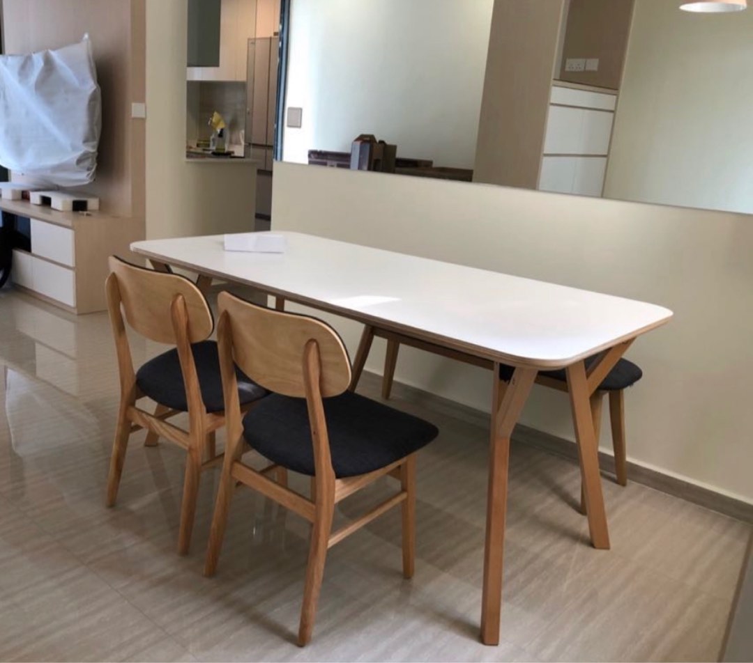 Comfort Design Hatsuro Dining Table, Furniture & Home Living, Furniture ...