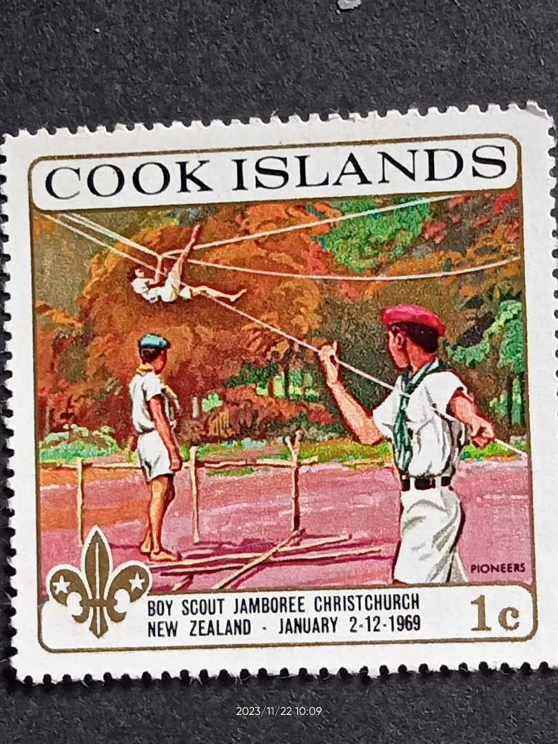 Cook Islands Boy Scout, Hobbies & Toys, Memorabilia & Collectibles ...