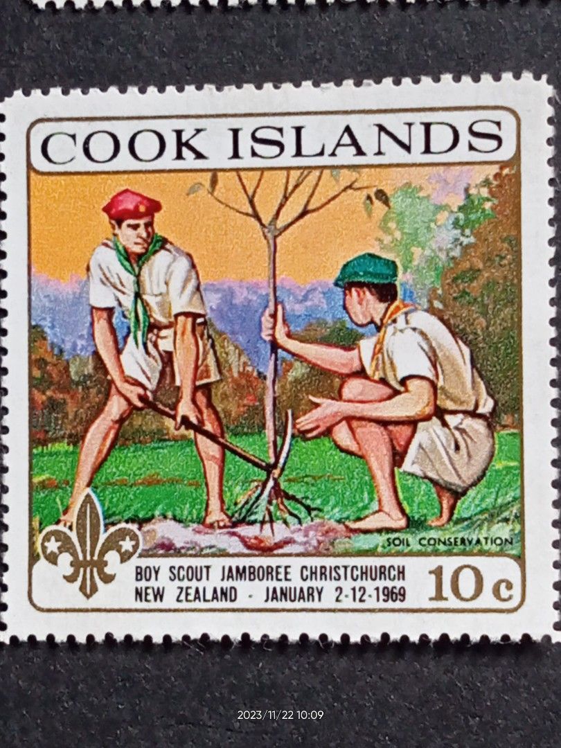 Cook Islands Boy Scout, Hobbies & Toys, Memorabilia & Collectibles ...