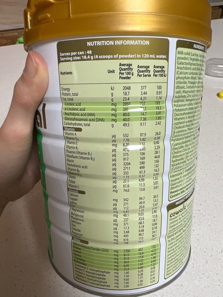 Cowala Baby Infant Milk Powder Stage 3, Babies & Kids, Nursing ...