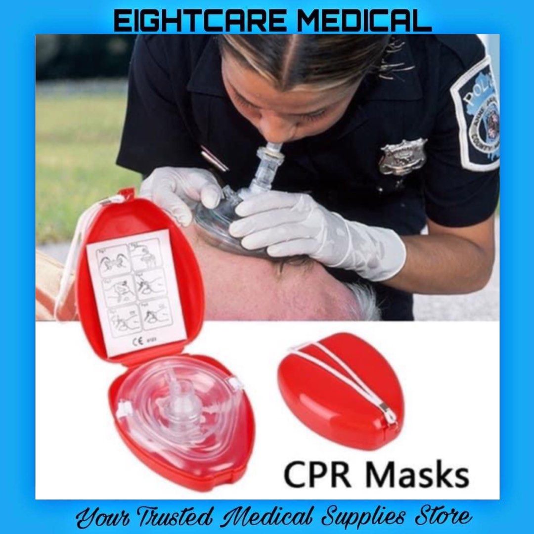 CPR Mask, Health & Nutrition, Medical Supplies & Tools on Carousell