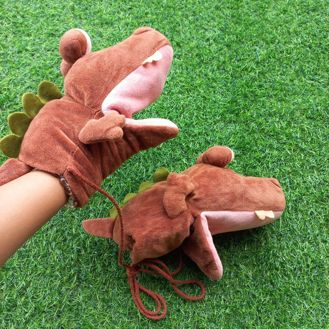 Crocodile Hand Puppet, Hobbies & Toys, Toys & Games on Carousell