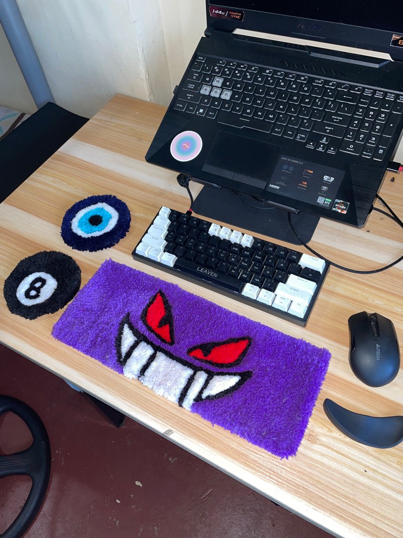 Custom Rengar wrist rest rug, Computers & Tech, Parts & Accessories ...