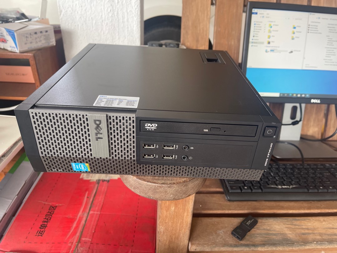 Dell desktop Pc only . Processor i5 gen4 8gb ram 120gb ssd ., Computers ...