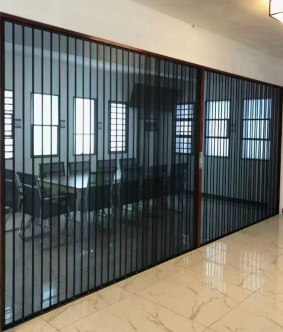 Diamond Mesh Folding Screen Door: Stylish Anti-Theft Solution with ...