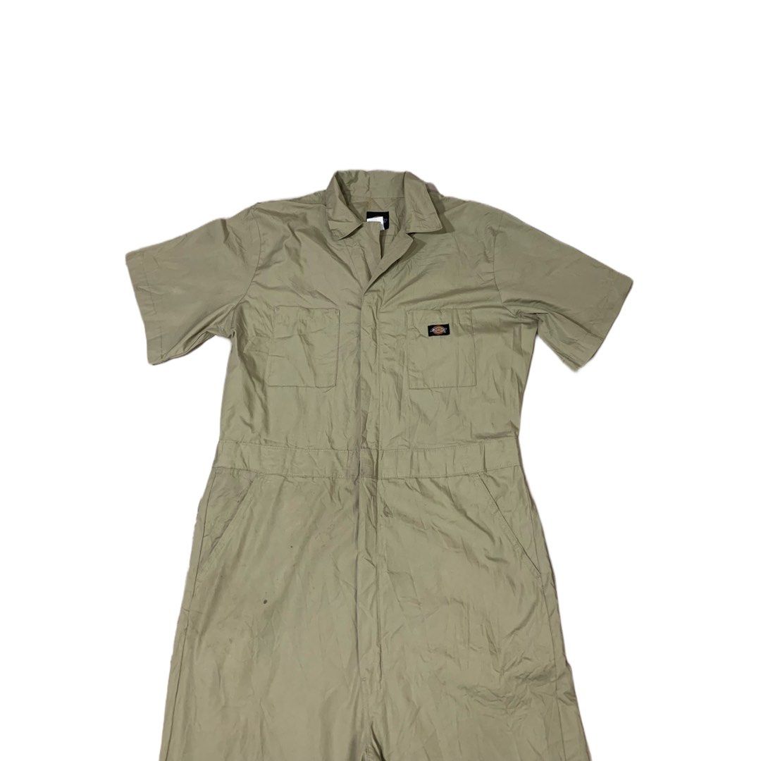 Dickies KHAKI Coveralls (L), Men's Fashion, Tops & Sets, Sets ...