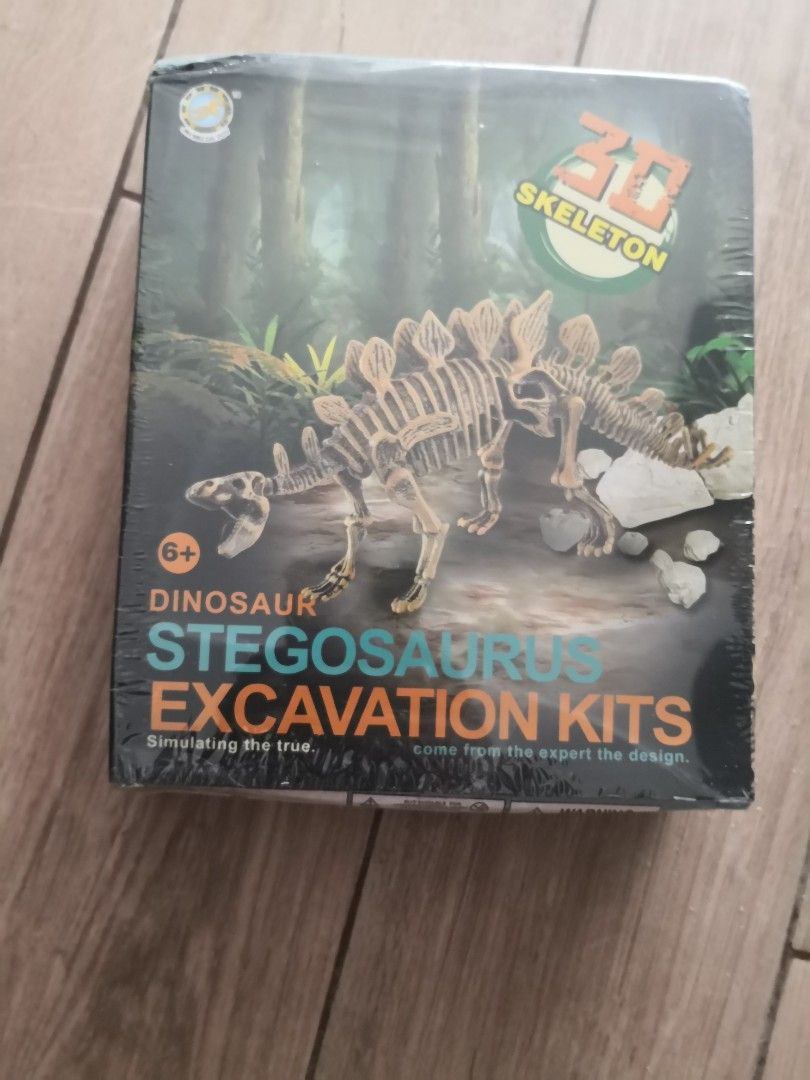 Dinosaur excavation kit diy, Hobbies & Toys, Toys & Games on Carousell