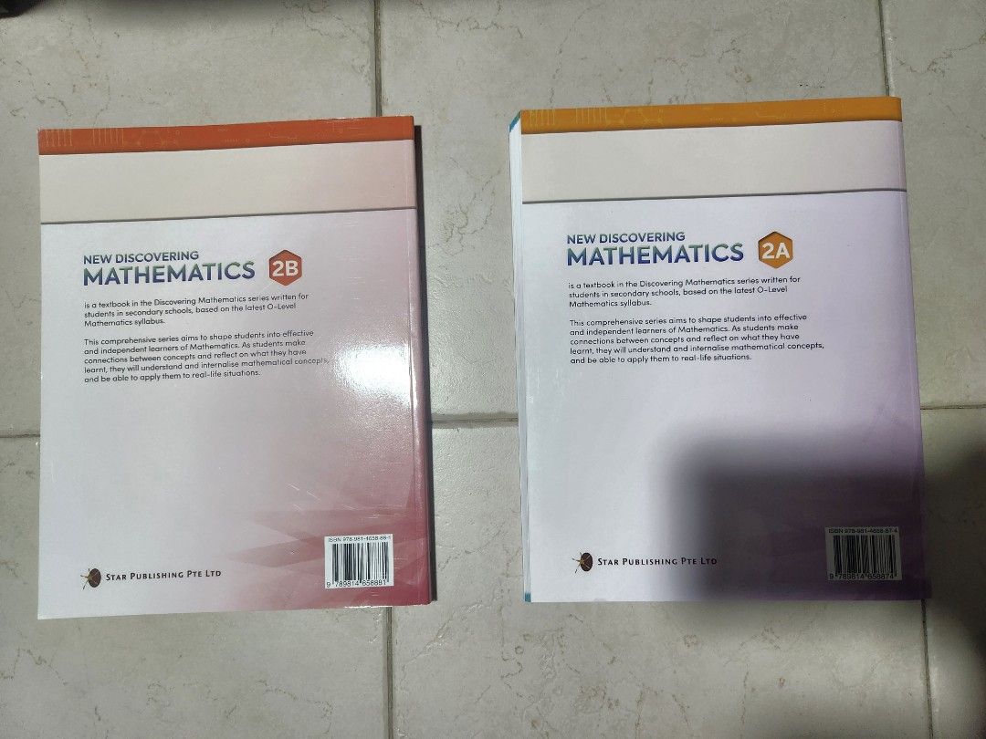 Discovering Mathematics 2A and 2B, Hobbies & Toys, Books & Magazines ...