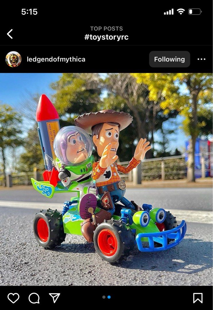 Disney Toy story RC, Hobbies & Toys, Toys & Games on Carousell