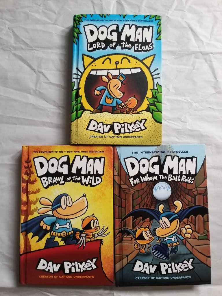 Dogman Series Hardcover Books (Lord of the Fleas / Brawl of the Wild ...