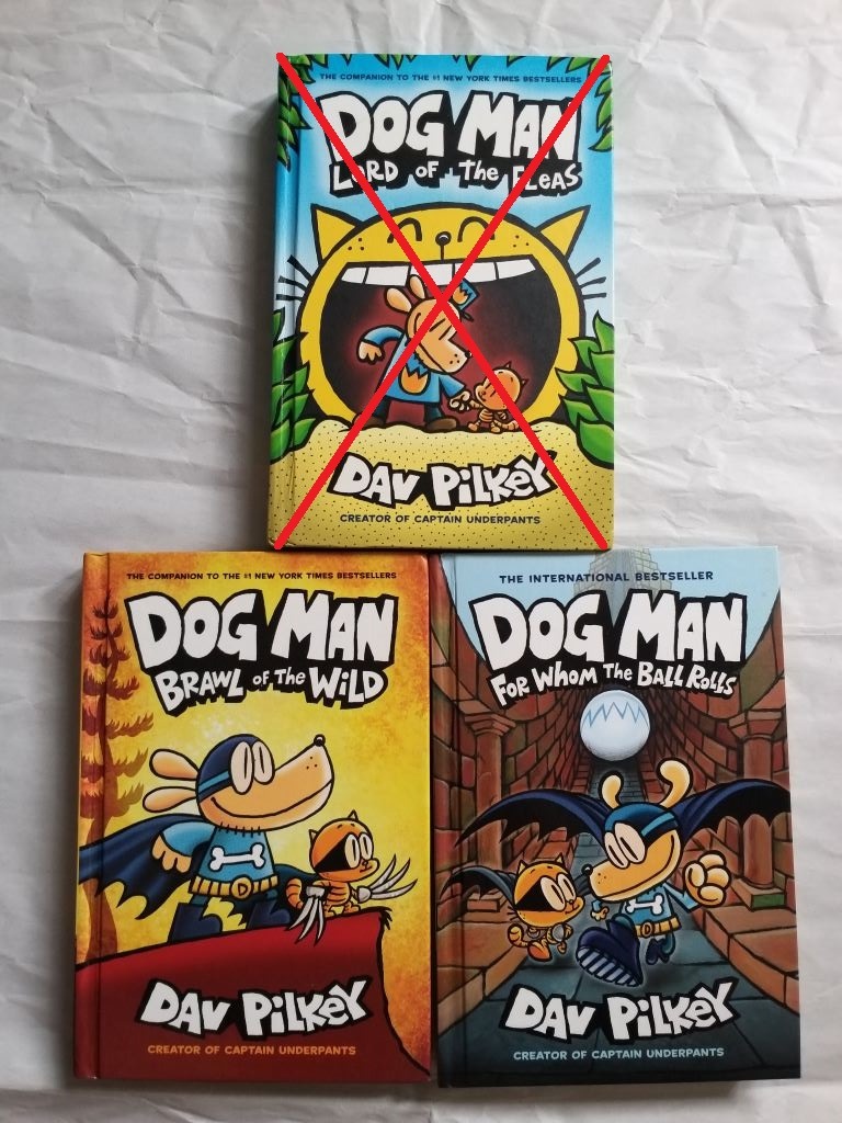 Dogman Series Hardcover Books (Lord of the Fleas / Brawl of the Wild ...