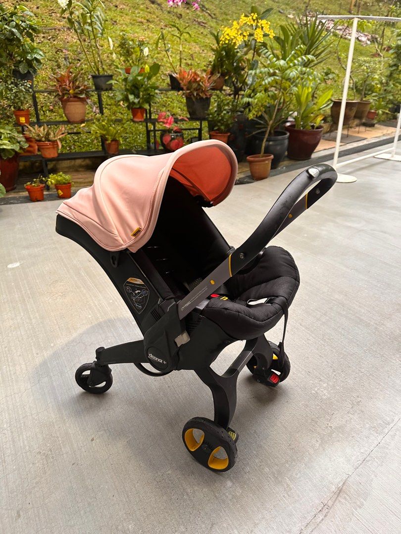Doona Pink Car Seat Stroller, Babies & Kids, Going Out, Strollers on ...