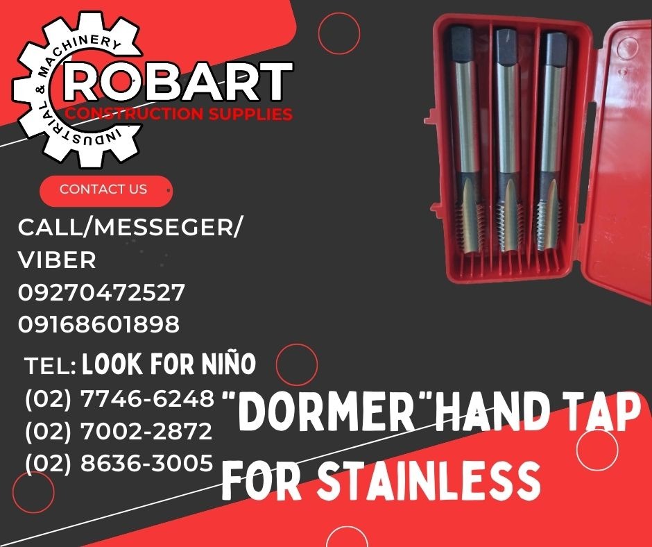 "DORMER" HAND TAP FOR STAINLESS, Commercial & Industrial, Construction ...