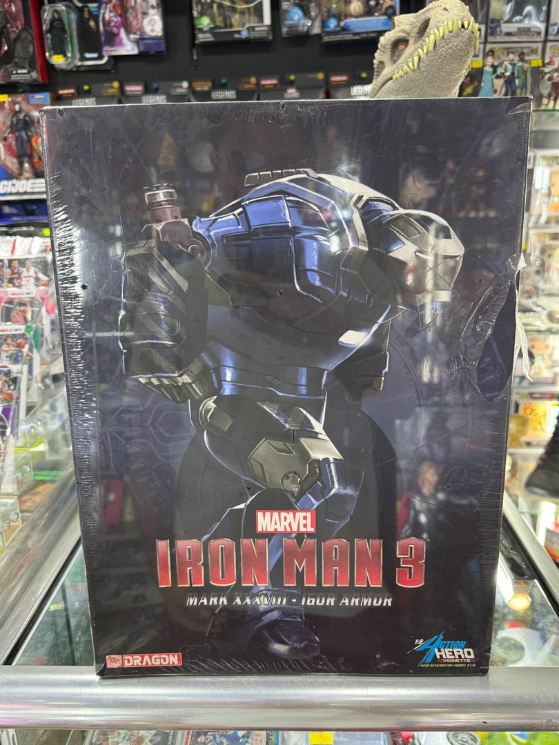 Dragon Models Marvel 1/9 Iron Man 3 MARK XXXVIII IGOR ARMOUR, Hobbies ...